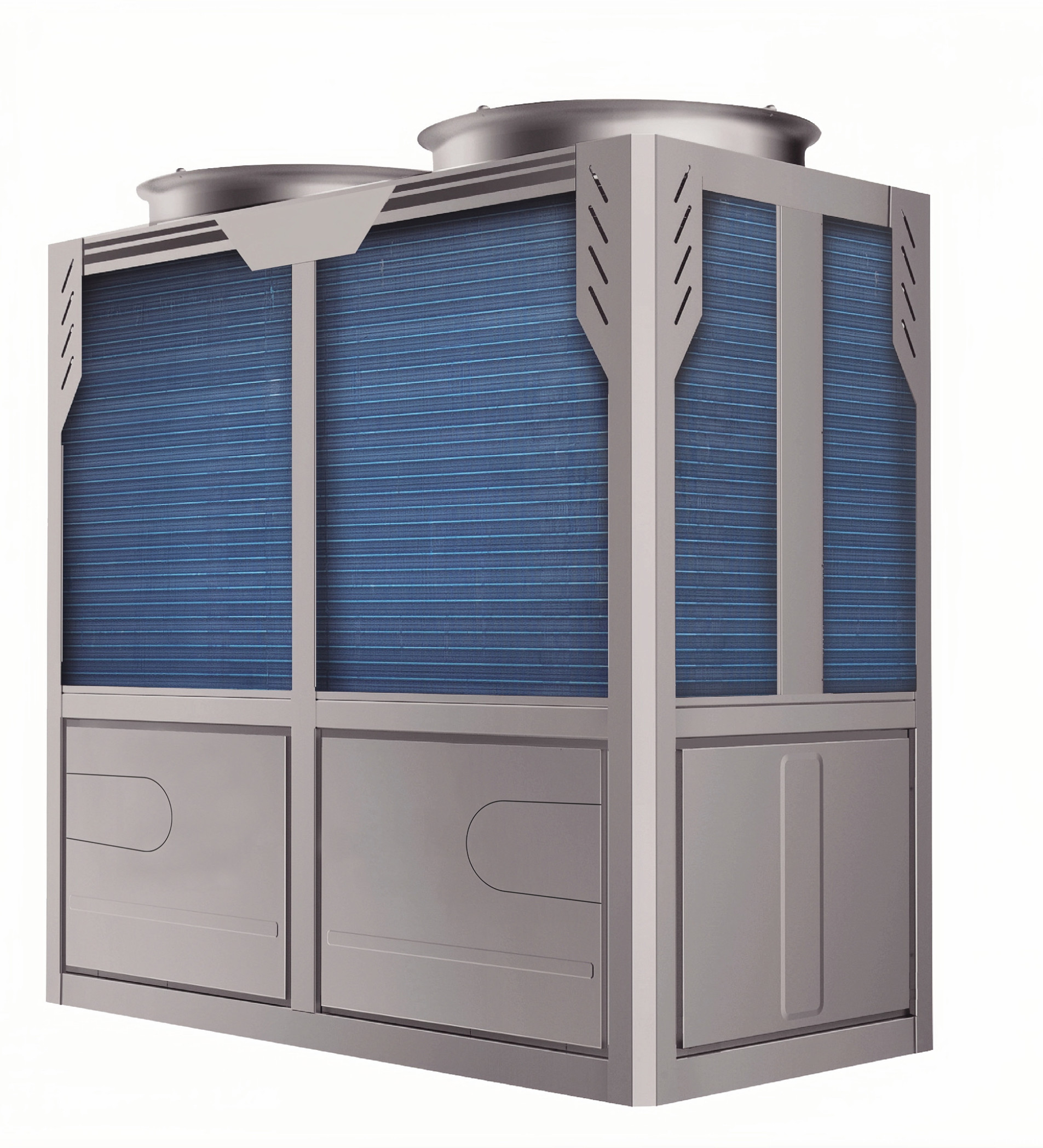 50Hz Cooling Only Air Cooled Modular Chiller 30kw - 130kw Compressed ...