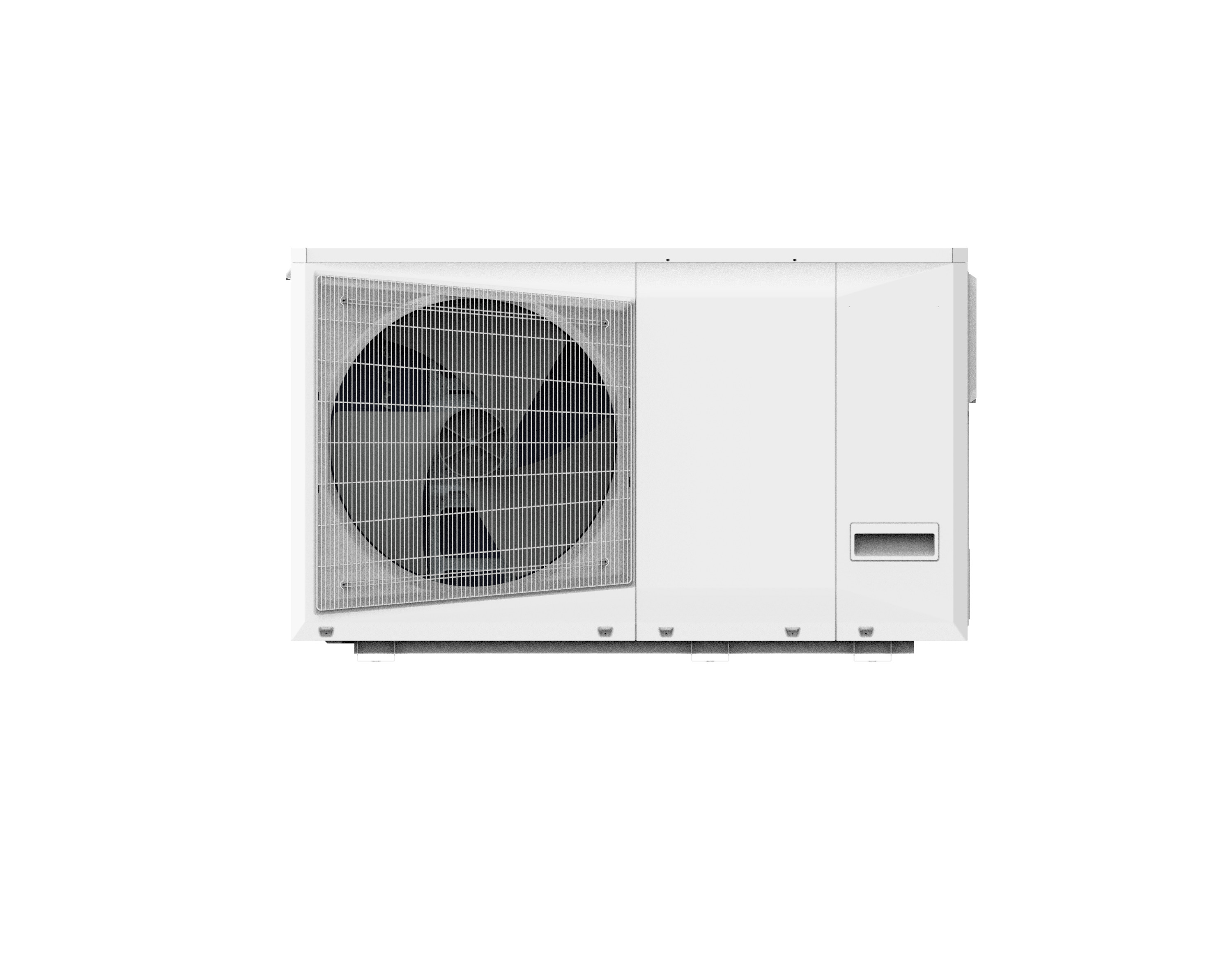 Monobloc Air Source Heat Pump Water Heater 4 - 16 KW Wifi Control Air ...