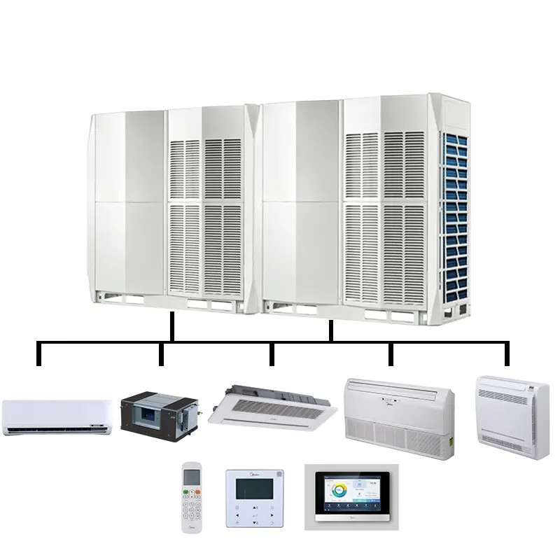 VRF VRV System for Office Building for Hotels Houses Garages Cooling ...